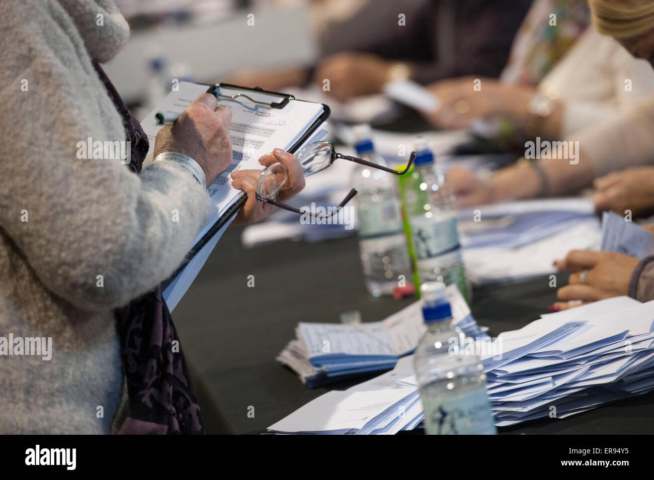 General Election Count 2015 Magna Science Centre Rotherham Votes are ...