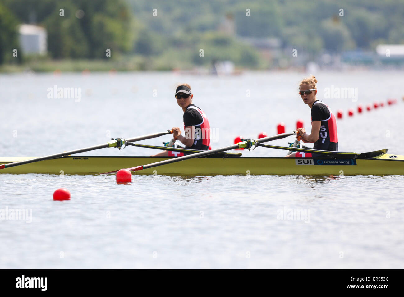 Poznan, Poland. 29th May, 2015. Malta Regatta course, European Rowing ...