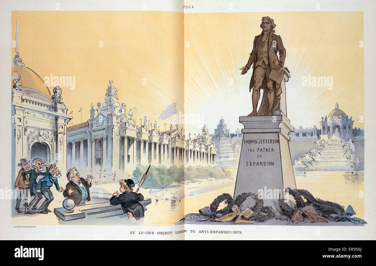 Thomas jefferson cartoon hi-res stock photography and images - Alamy