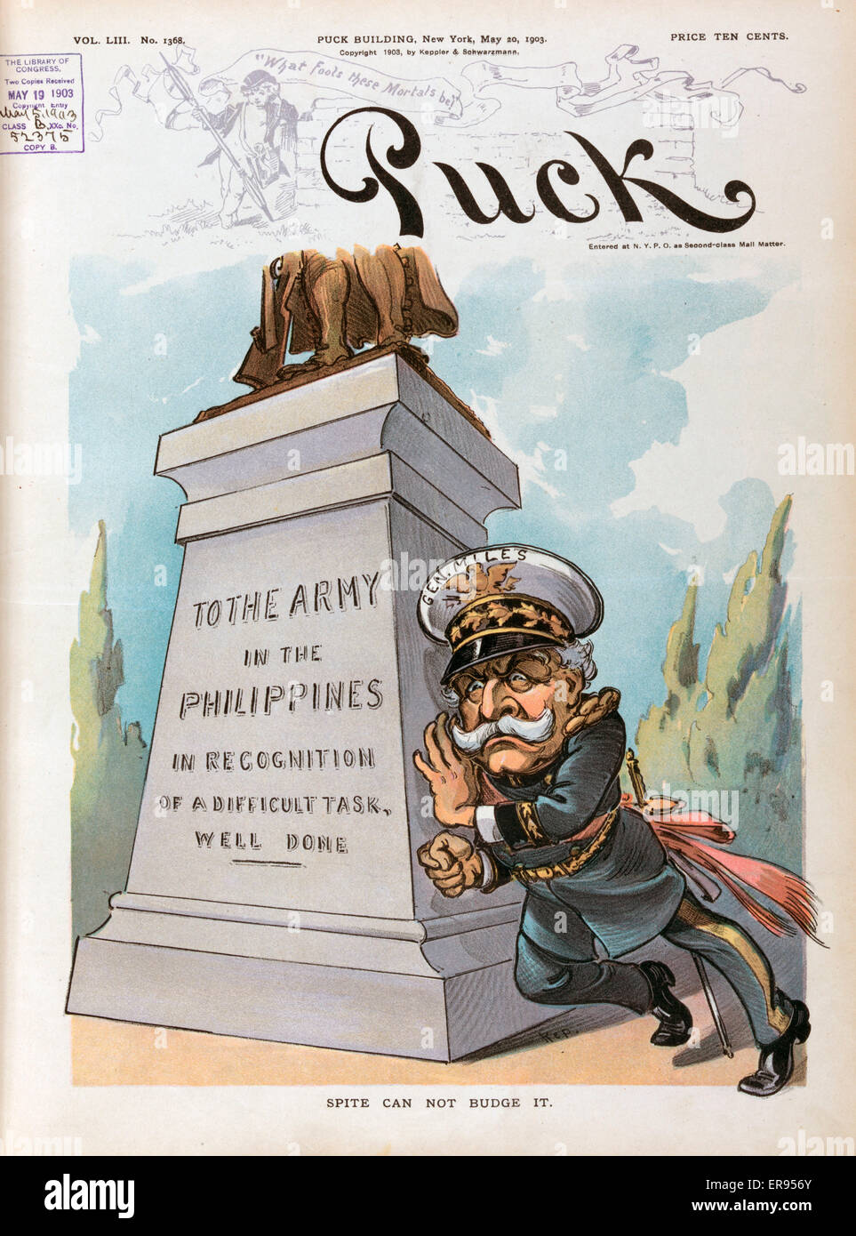 Spite can not budge it Stock Photo - Alamy