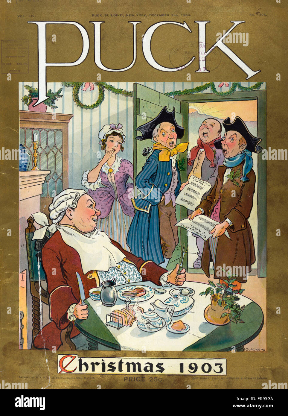 Puck cartoon date magazine hi-res stock photography and images - Alamy