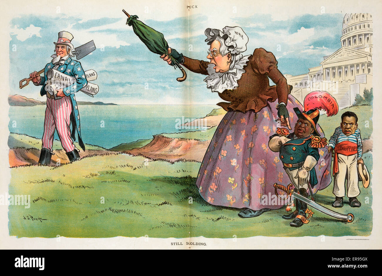 Uncle sam cartoon philippines hi-res stock photography and images - Alamy