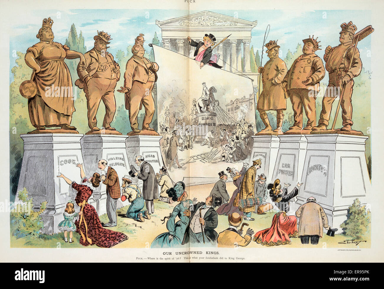 Bowing statues hi-res stock photography and images - Alamy