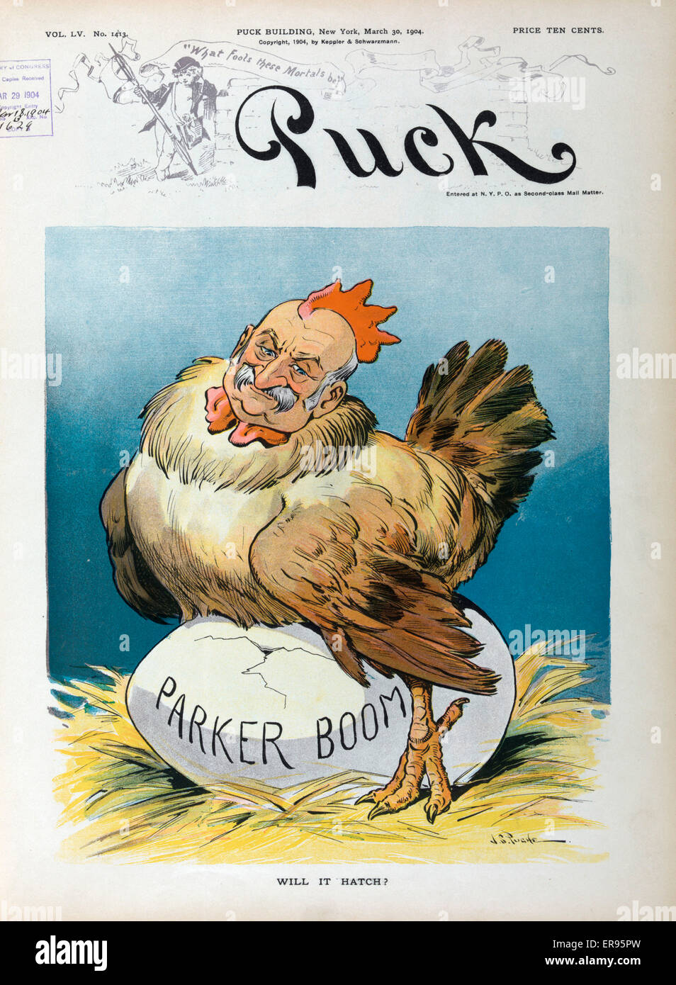 Puck Cartoon Hatch Magazine Stock Photos & Puck Cartoon Hatch Magazine ...