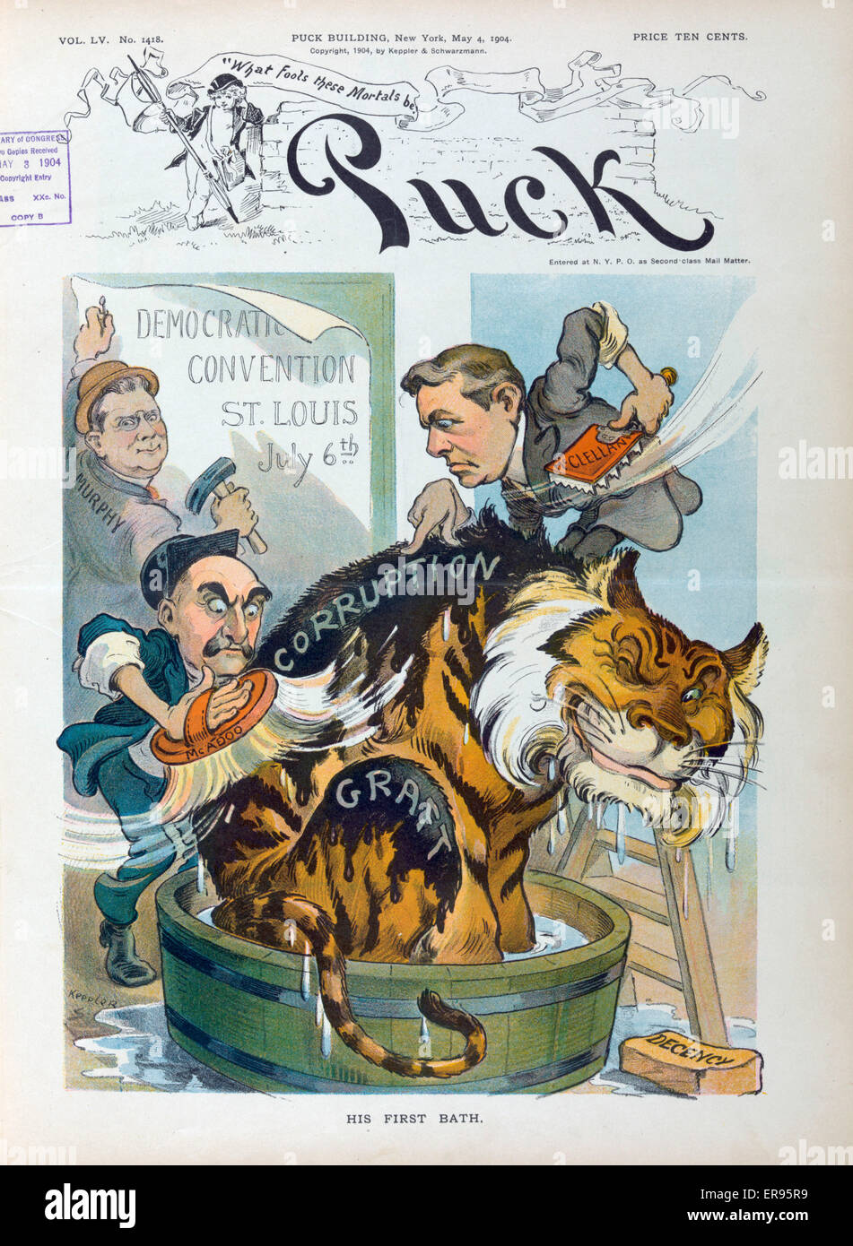 George mcclellan cartoon hi-res stock photography and images - Alamy