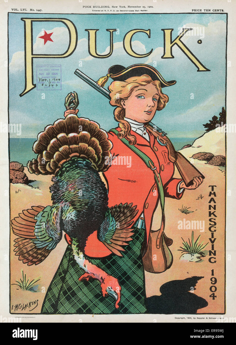 Puck magazine cartoon hi-res stock photography and images - Alamy