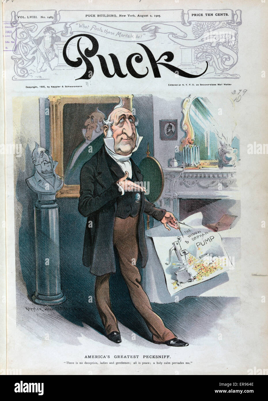 America's greatest Pecksniff Stock Photo - Alamy