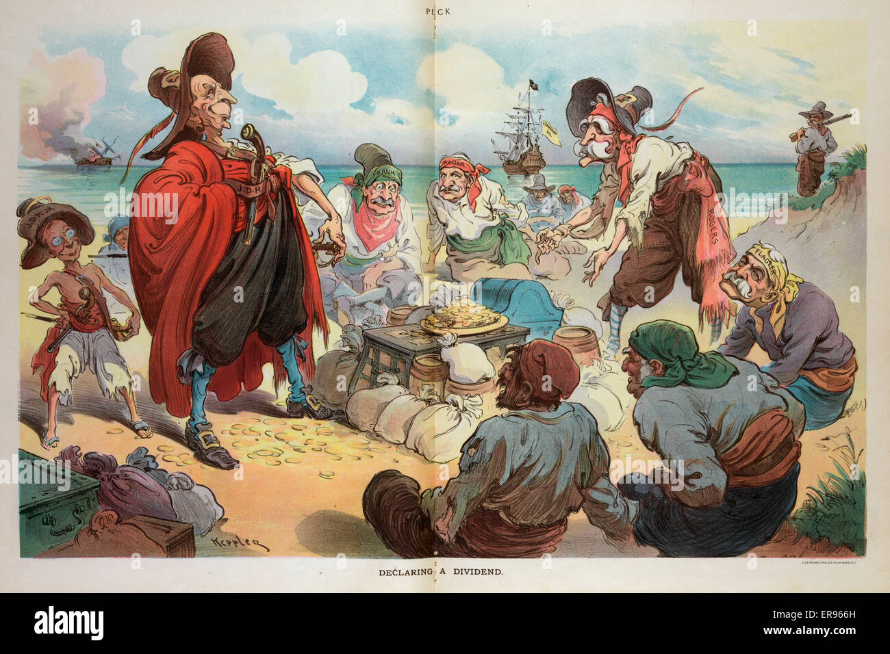 Standard Oil Monopoly Political Cartoon