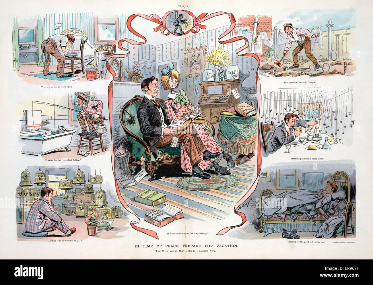 Cartoon vignettes hi-res stock photography and images - Alamy