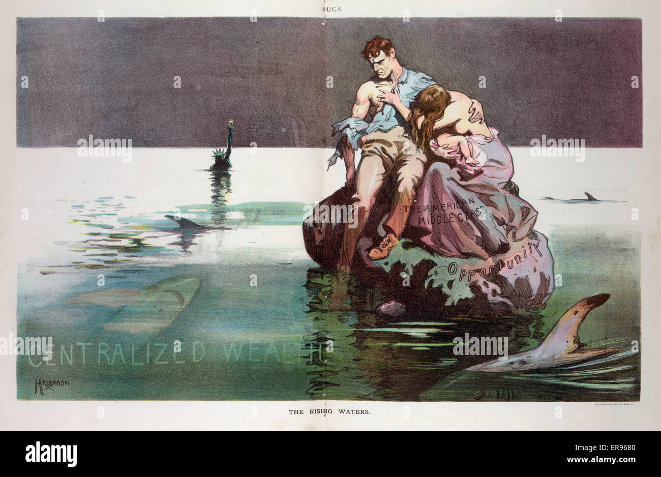 The rising waters Stock Photo - Alamy