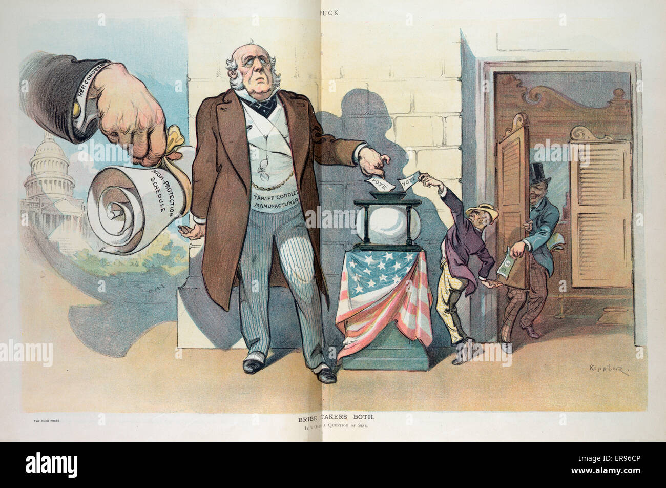 Bribe takers both Stock Photo - Alamy