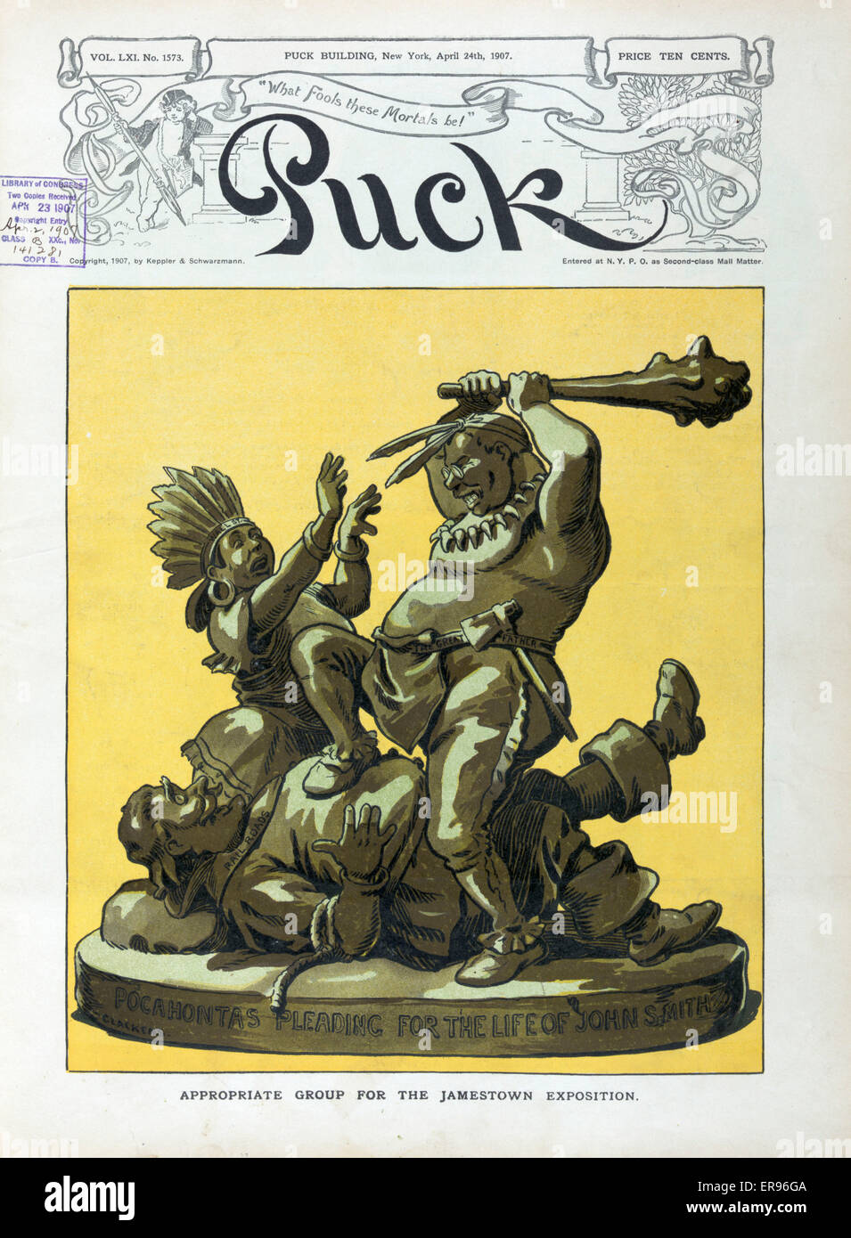 Appropriate group for the Jamestown exposition Stock Photo - Alamy