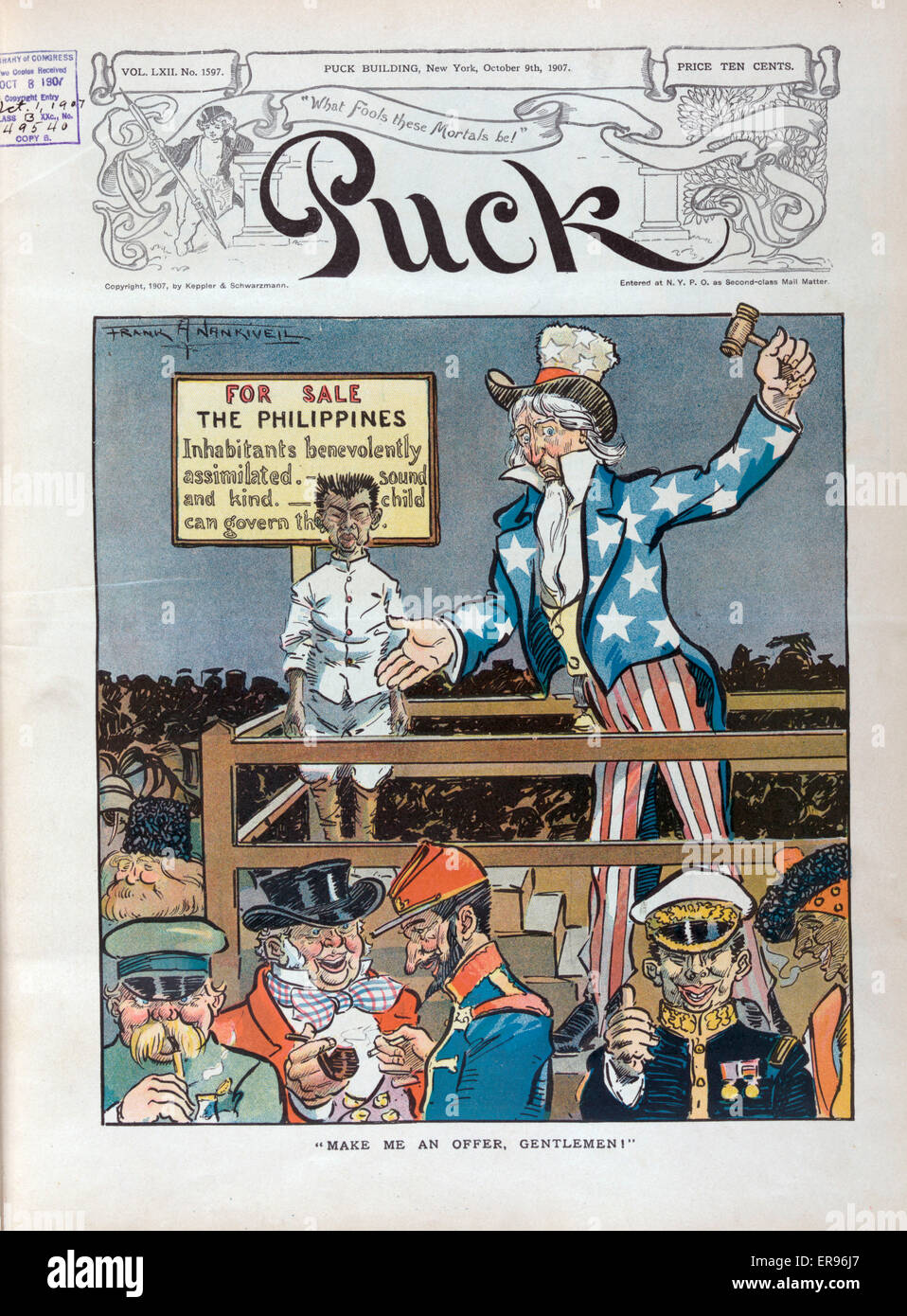 Uncle sam cartoon philippines hi-res stock photography and images - Alamy