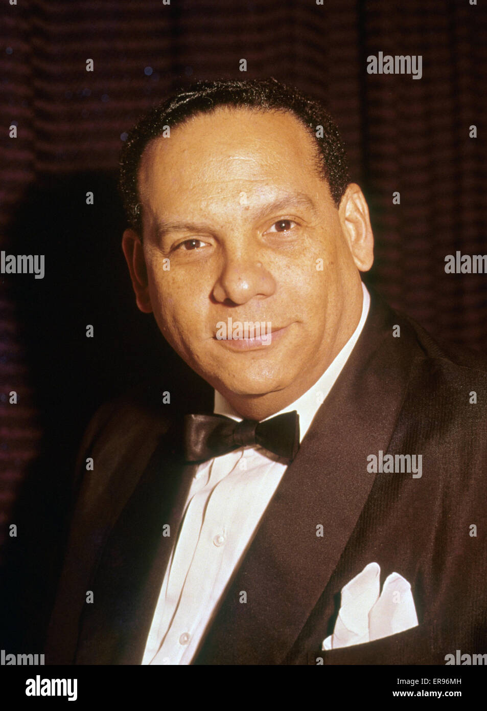 EDMUNDO ROS (1910-2011) Trinidadian band leader about 1968 Stock Photo ...