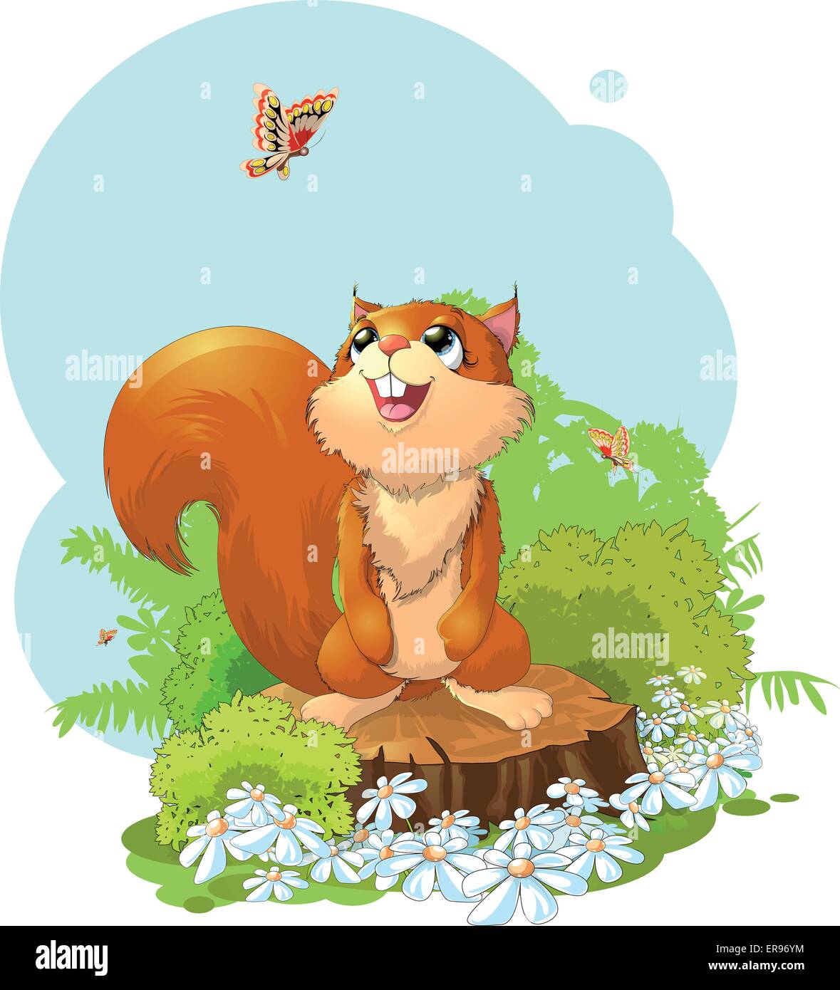 Fairy tale squirrel hi-res stock photography and images - Alamy