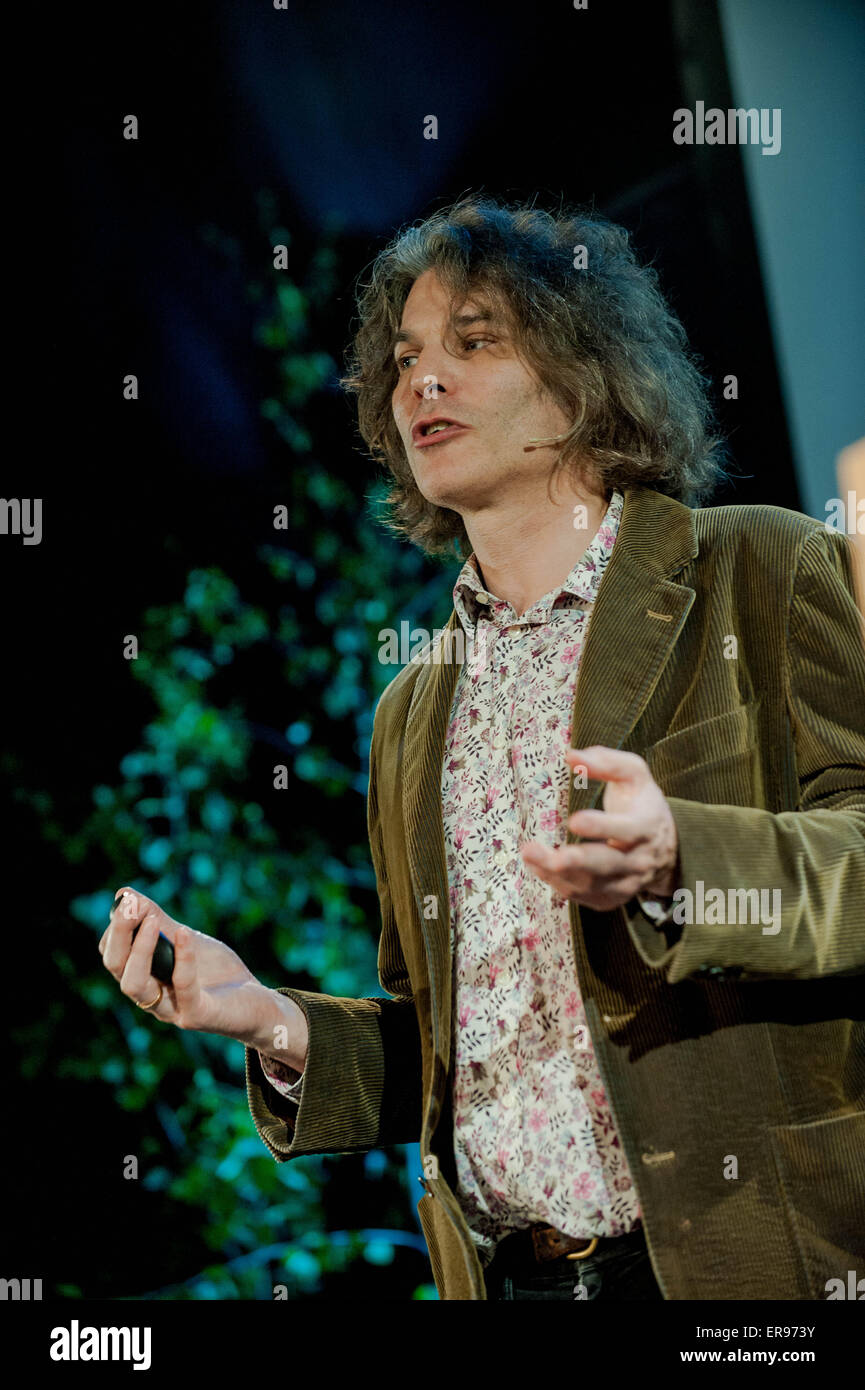 Hay on Wye, UK. Friday 29 May 2015 Pictured: James Clackson RE: The Hay ...