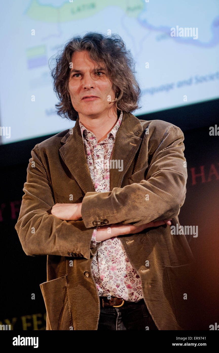 Hay on Wye, UK. Friday 29 May 2015 Pictured: James Clackson RE: The Hay ...
