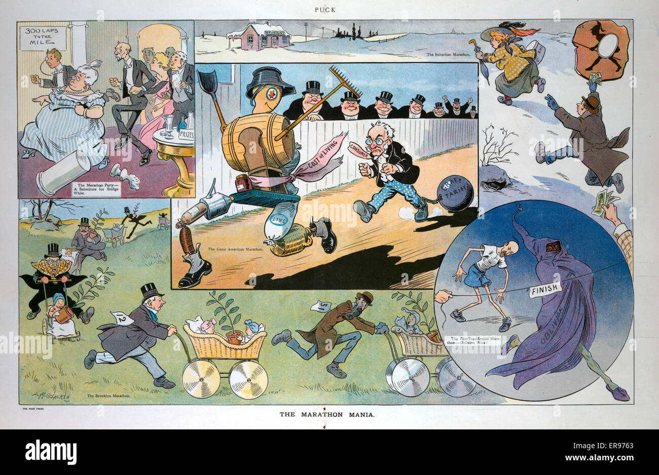 Marathon mania hi-res stock photography and images - Alamy