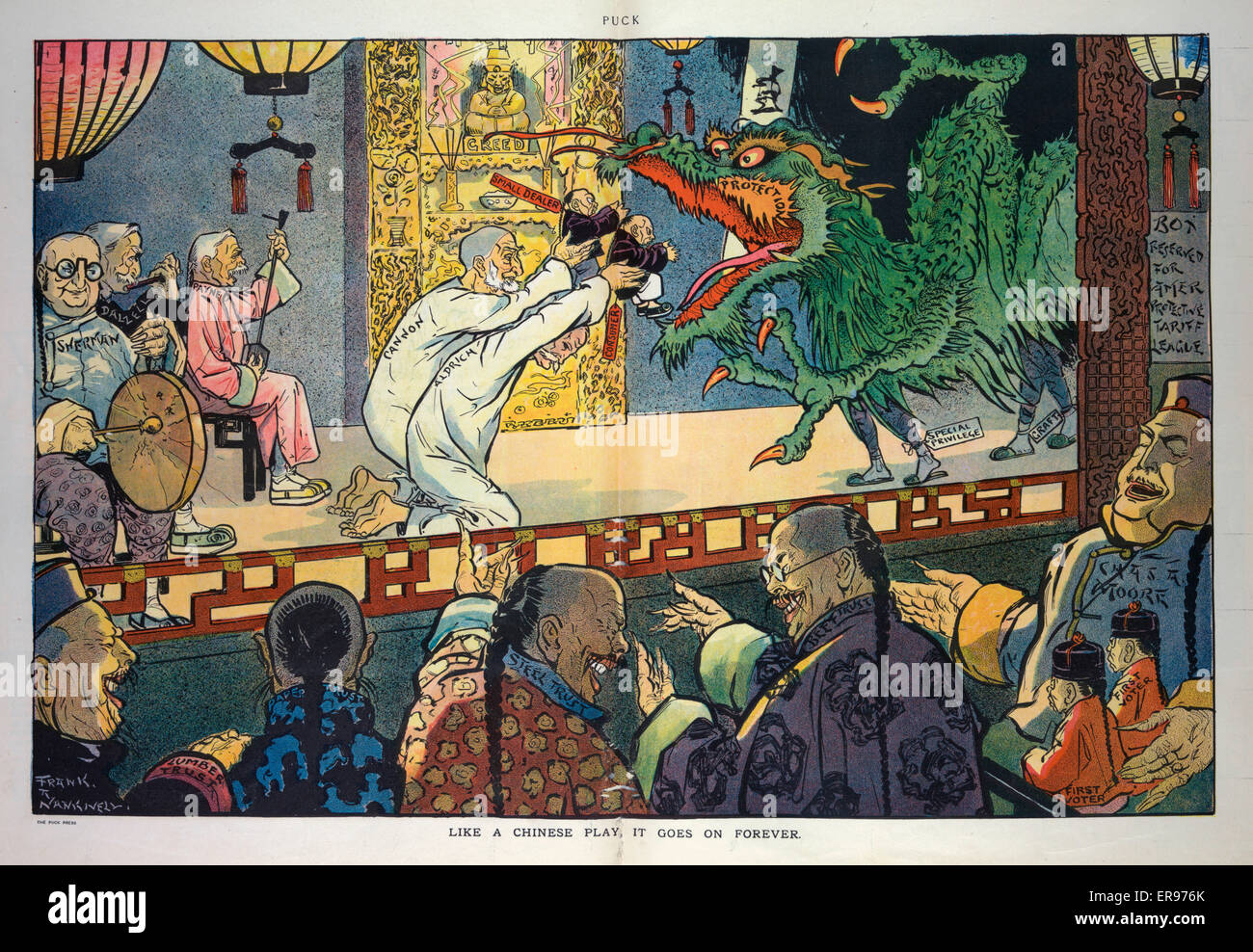 Two chinese figures hi-res stock photography and images - Alamy