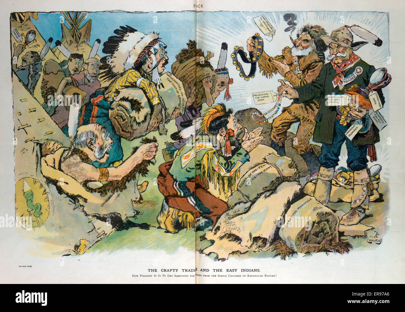 Cartoon indians hi-res stock photography and images - Alamy