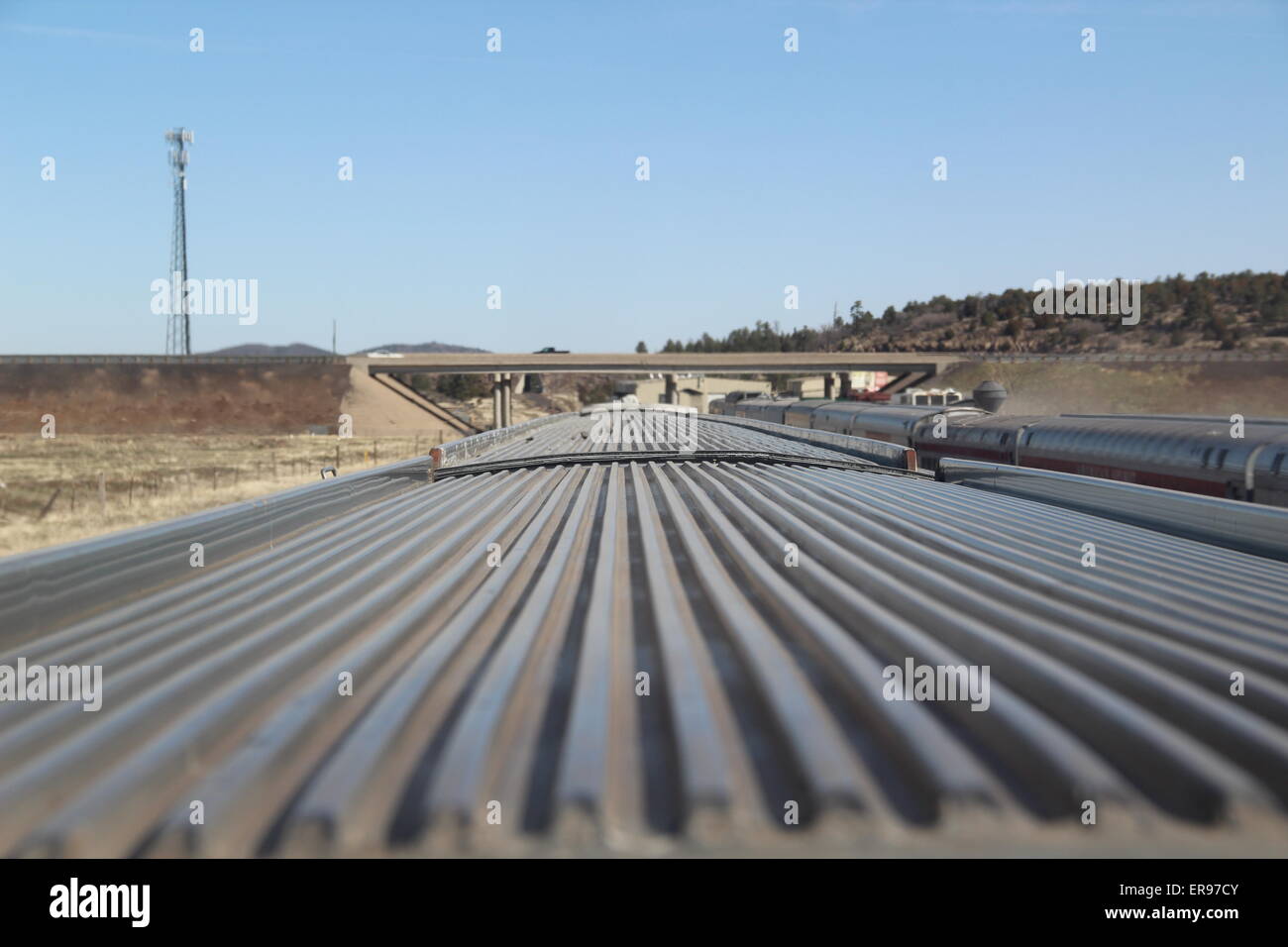 Riding the Rails Stock Photo - Alamy