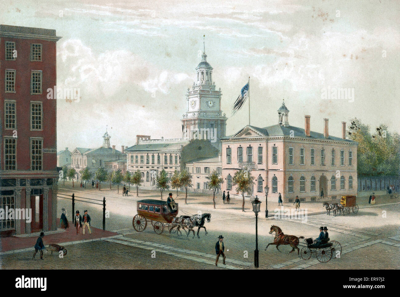 Philadelphia state house hi-res stock photography and images - Alamy