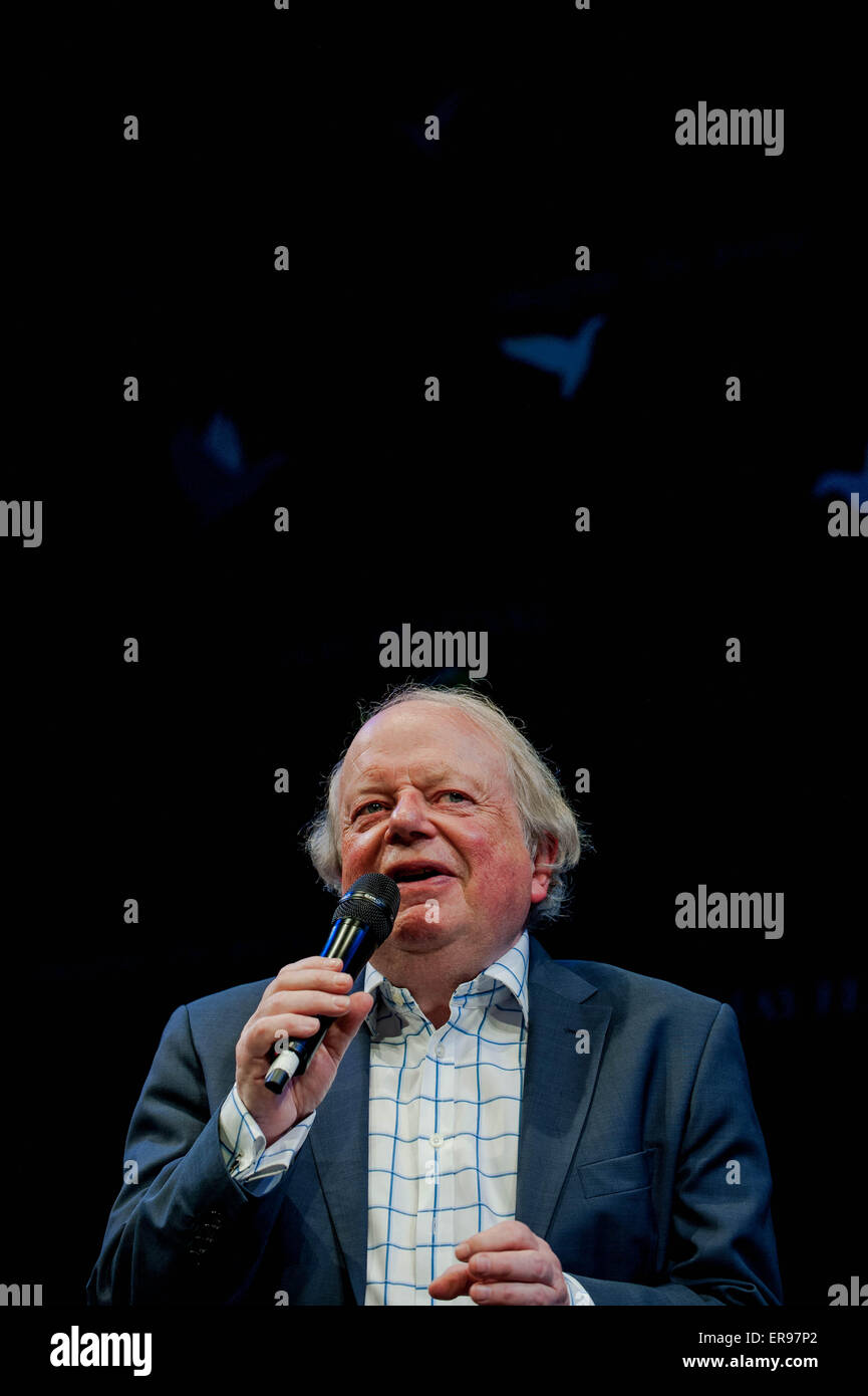 Hay on Wye, UK. Thursday 28 May 2015 Pictured: John Sergeant RE: The ...