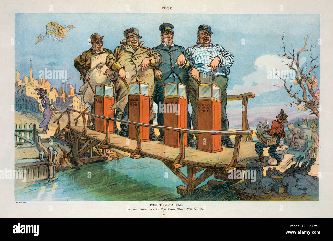 Toll bridge cartoon hi-res stock photography and images - Alamy