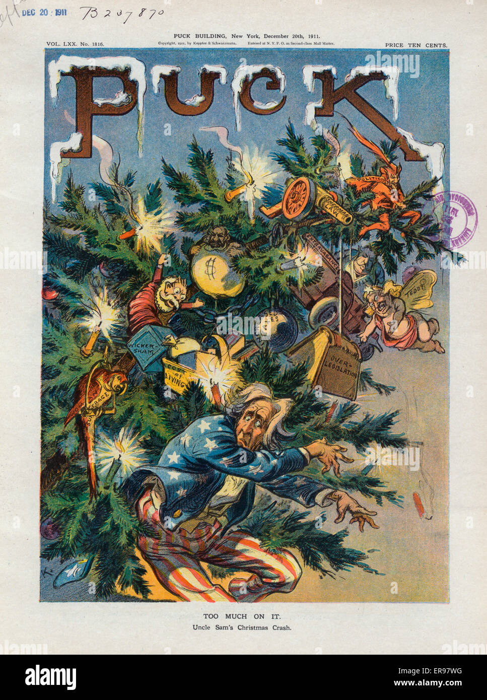 Top heavy christmas tree hi-res stock photography and images - Alamy