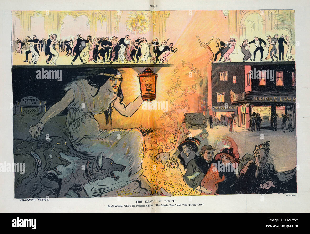 The dance of death Stock Photo - Alamy