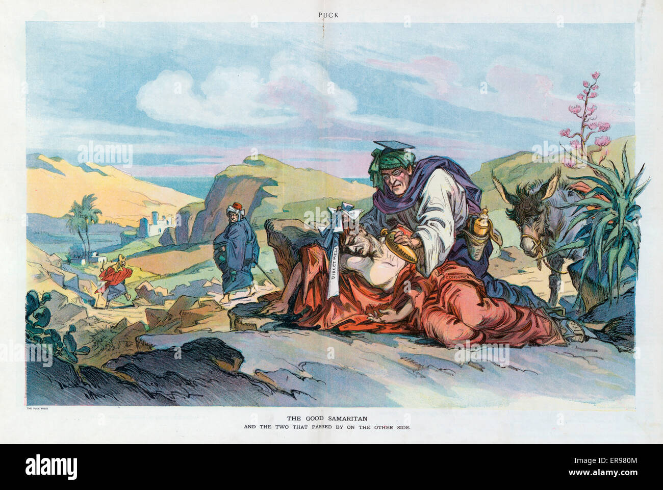 The good samaritan Stock Photo - Alamy