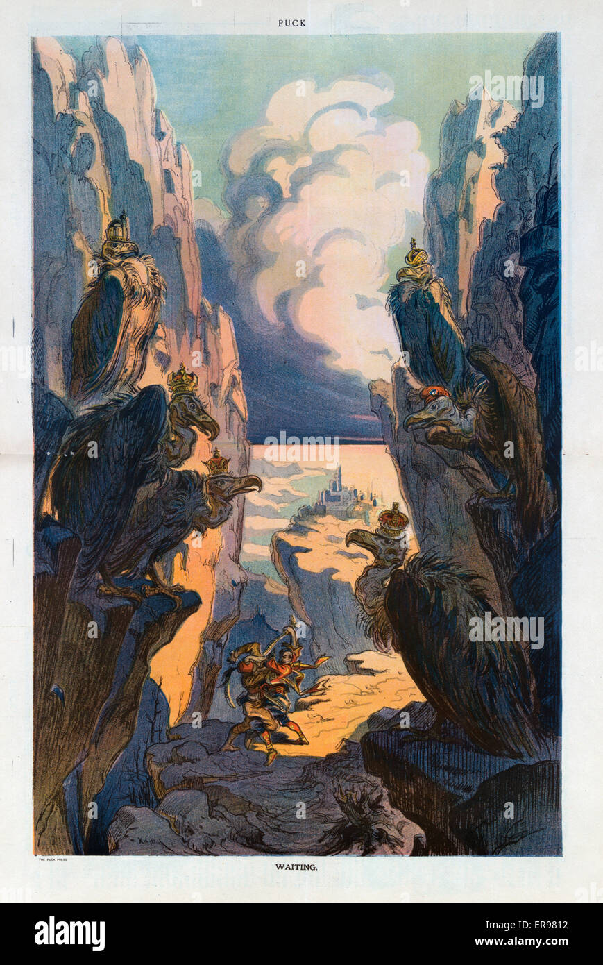 Balkan war illustration cartoon hi-res stock photography and images - Alamy