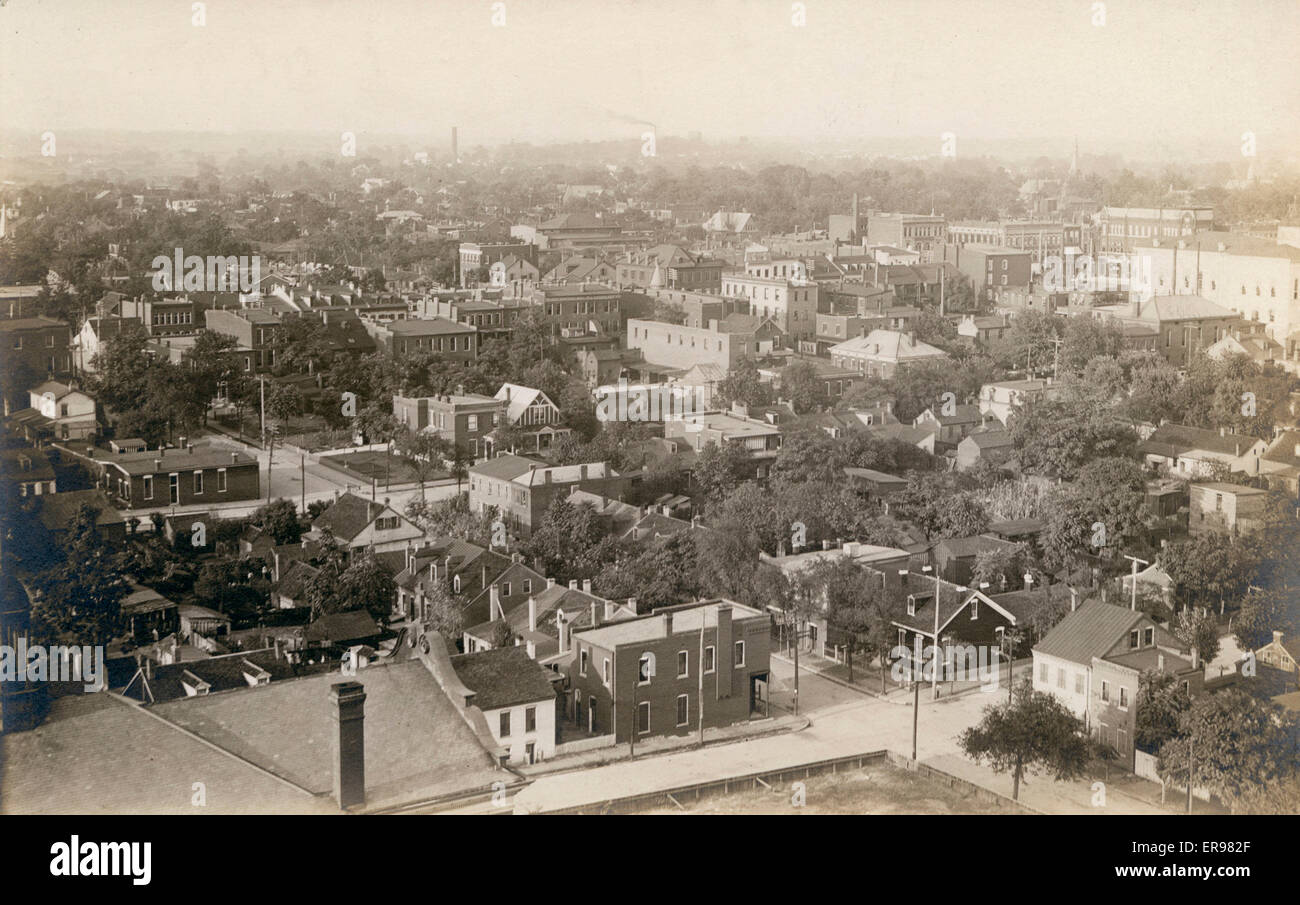 Bird's-eye view of Belleville, Illinois Stock Photo - Alamy