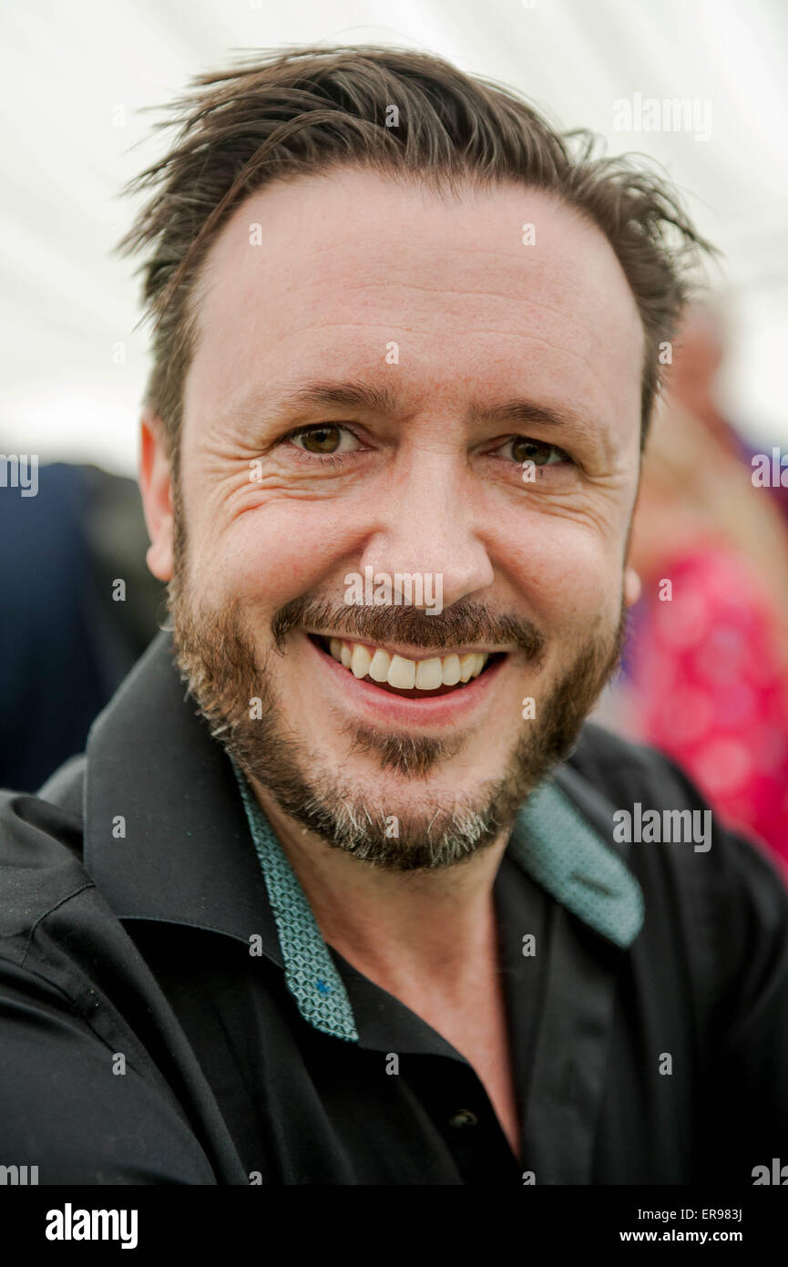 Hay on Wye, UK Wednesday 27 May 2015 Pictured: Author Steve Cole Re ...