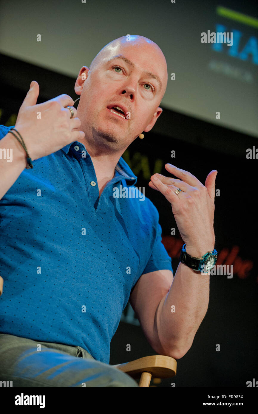Hay on Wye, UK Wednesday 27 May 2015 Pictured: John Boyne Re: The 2015 ...