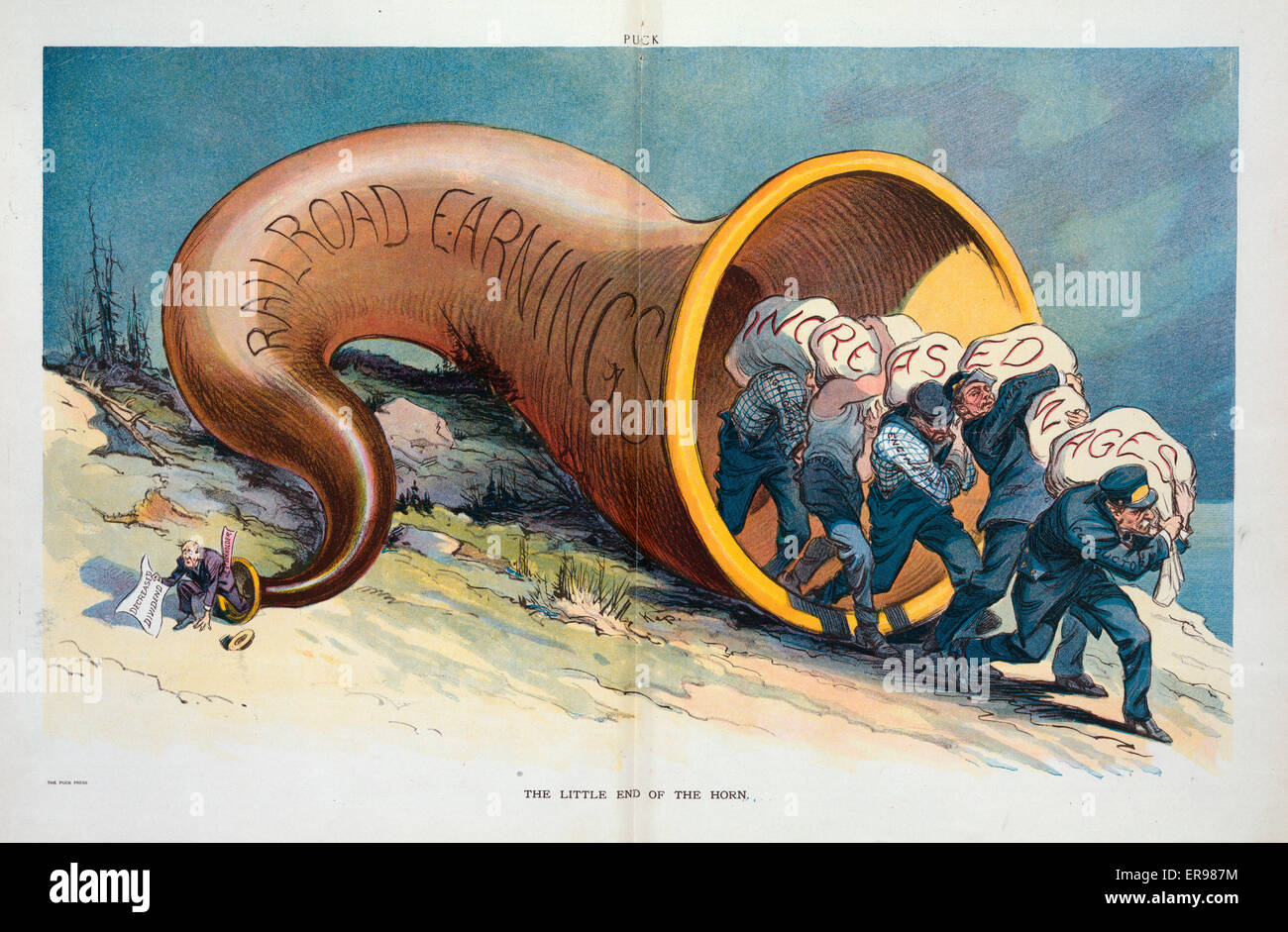 The little end of the horn Stock Photo - Alamy