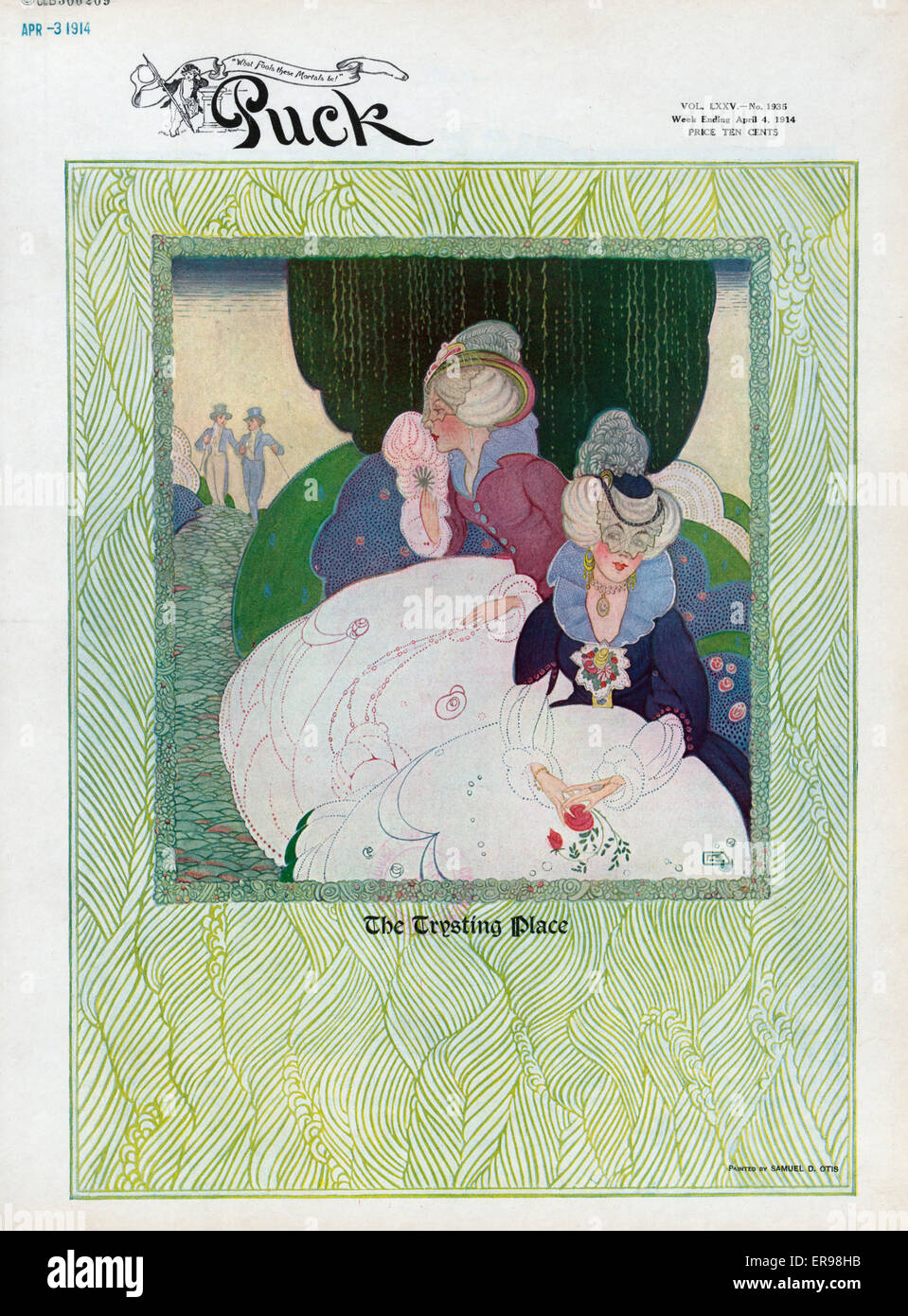 The trysting place Stock Photo - Alamy