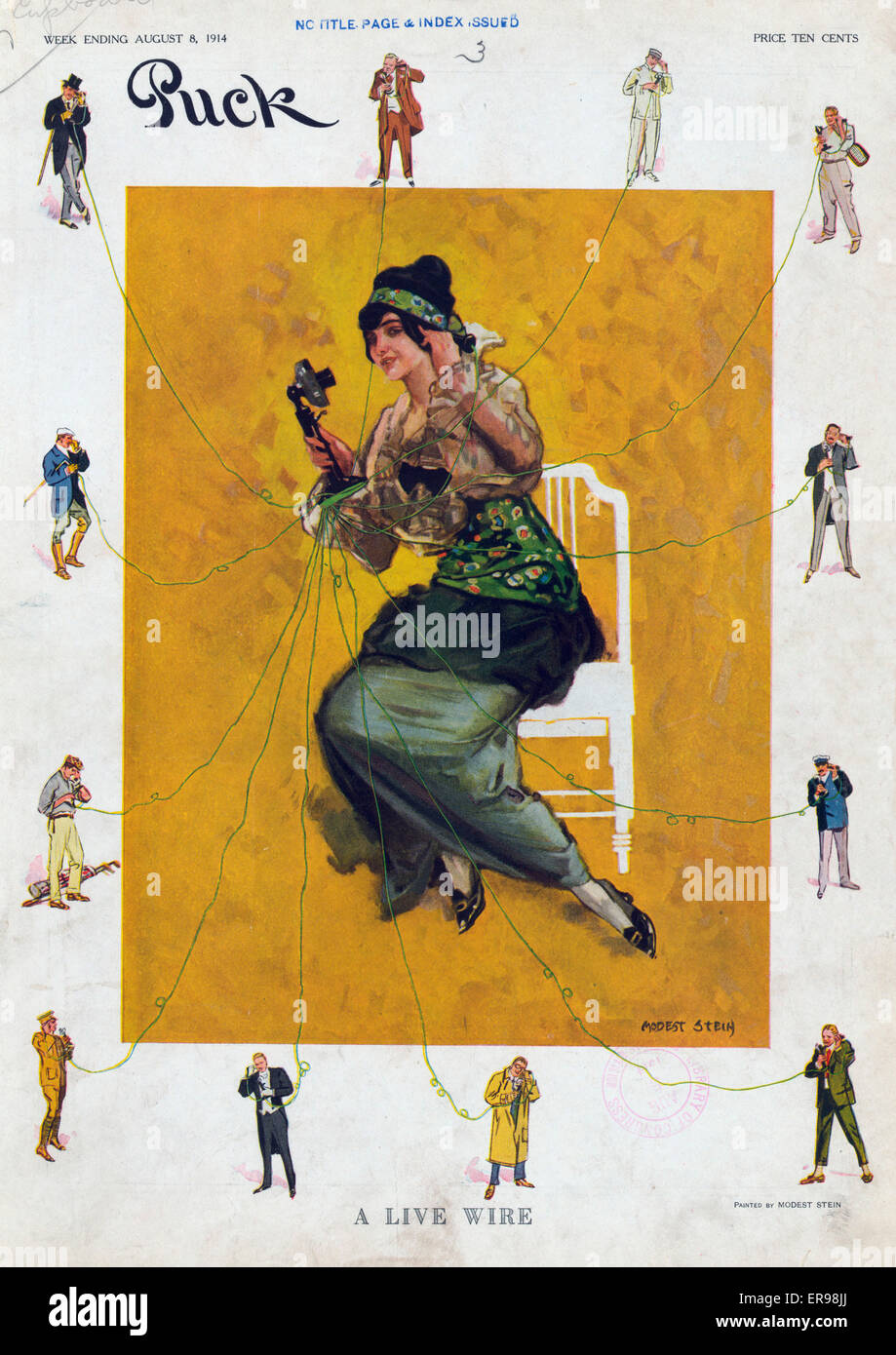 A live wire Stock Photo - Alamy