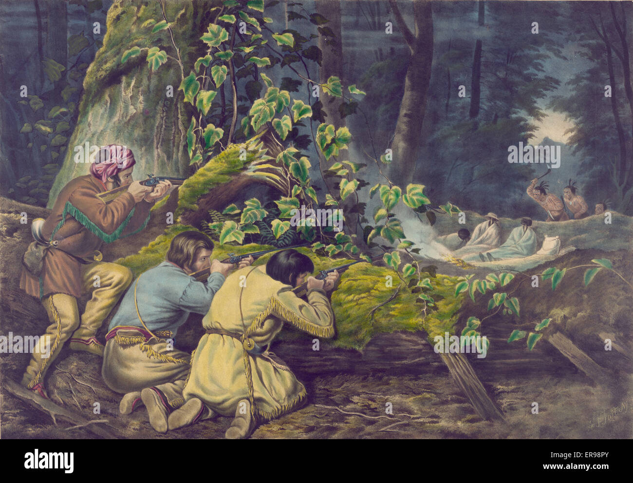 American frontier life hi-res stock photography and images - Alamy