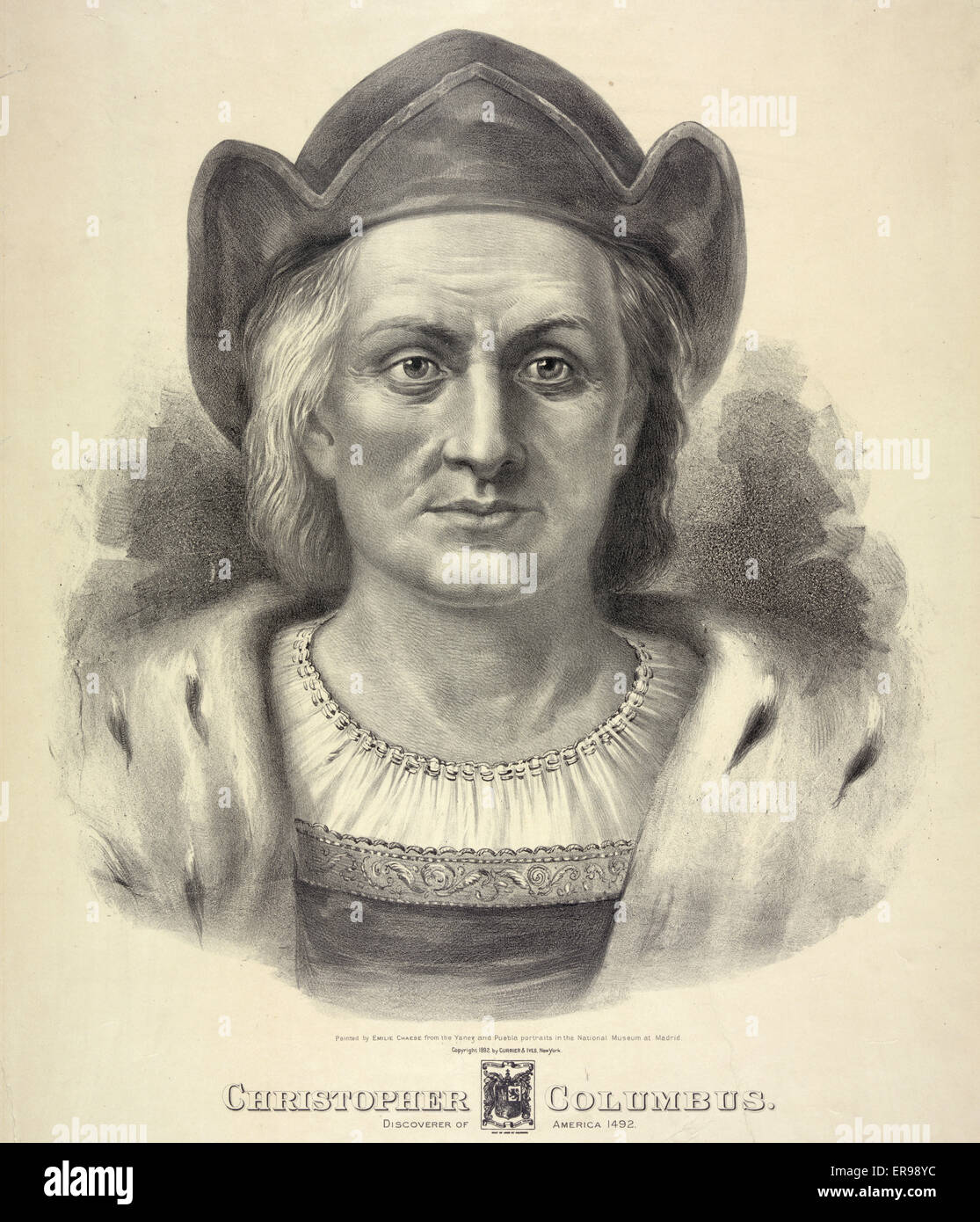 Christopher Columbus: Discoverer of America 1492 Stock Photo - Alamy
