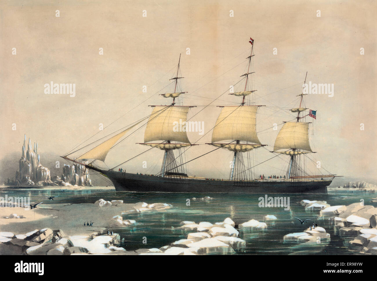 Cape Horn Sailing High Resolution Stock Photography and Images - Alamy