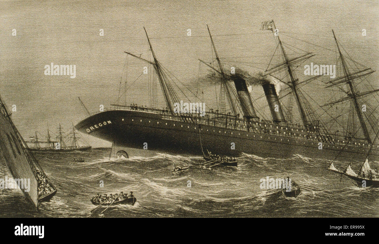 Cunard ss oregon hi-res stock photography and images - Alamy