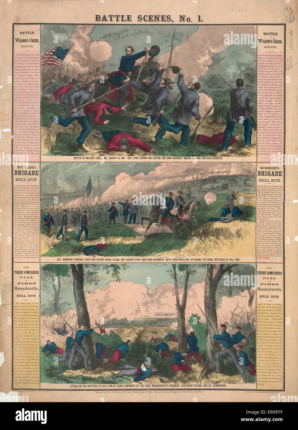 Battle scenes, no. 1 Stock Photo - Alamy