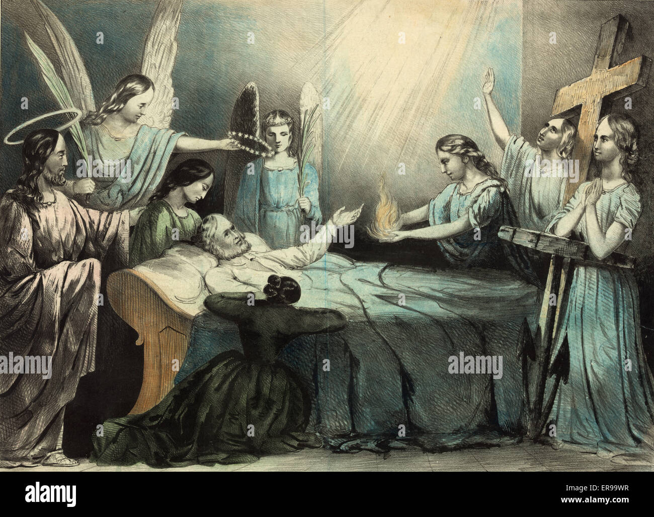 Deathbed surrounded hi-res stock photography and images - Alamy