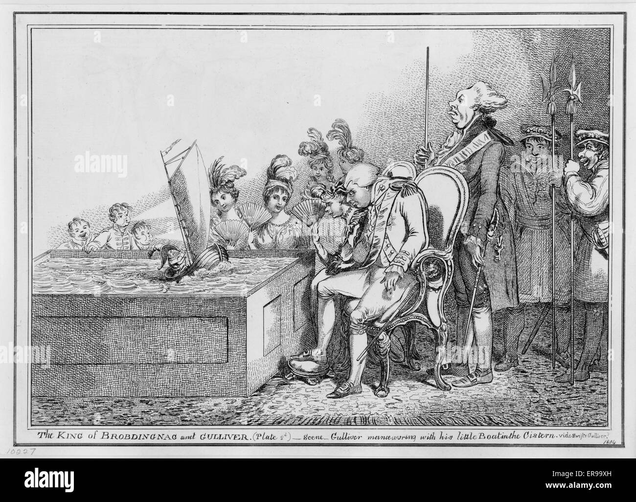 The king of brobdingnag and gulliver hi-res stock photography and ...