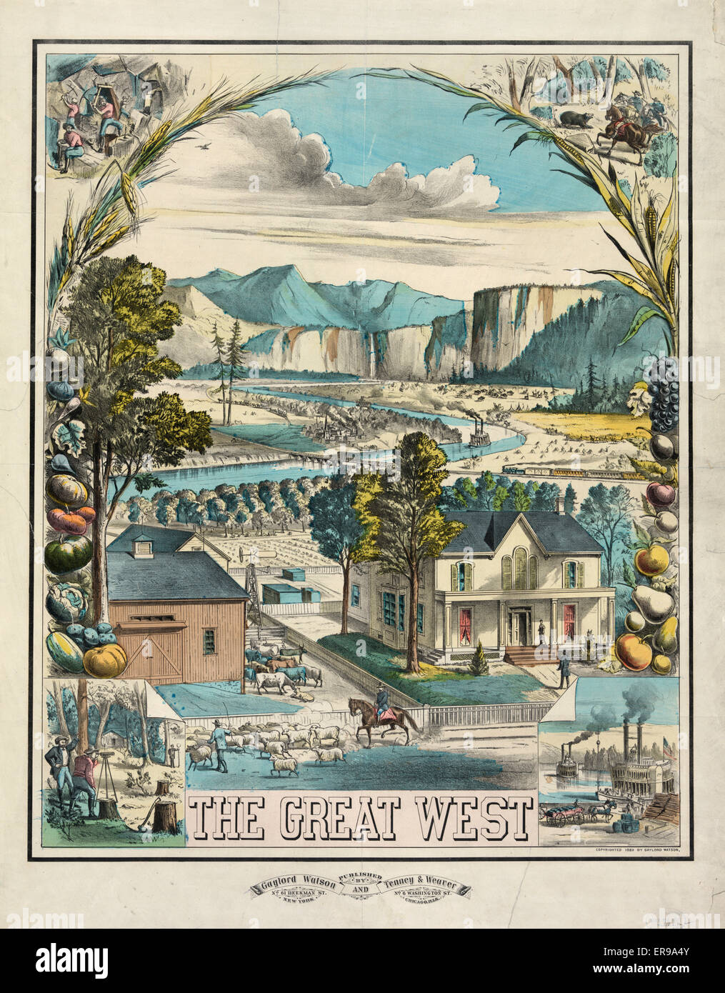 The great West Stock Photo - Alamy