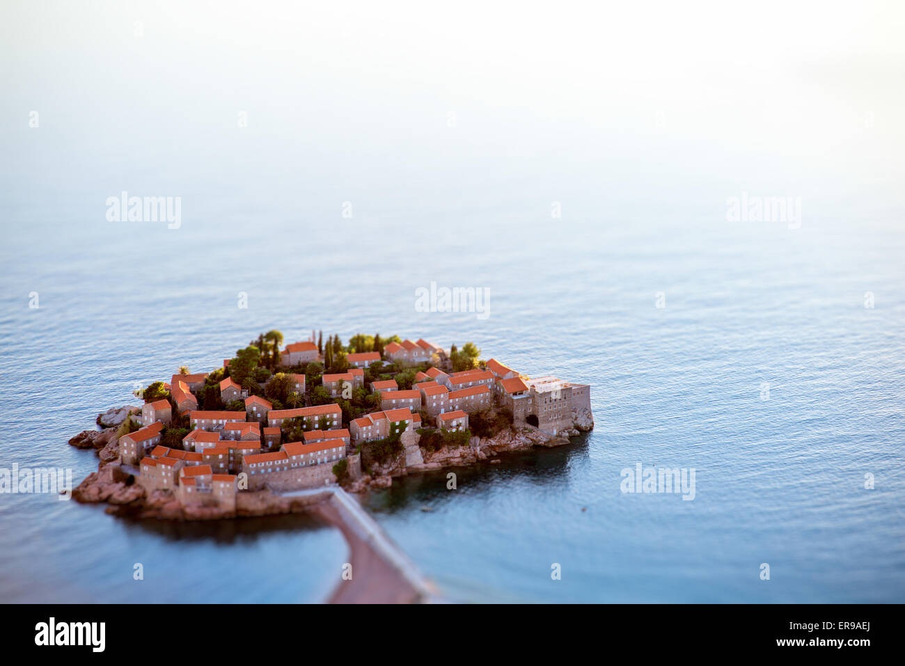 St. Stefan island Stock Photo - Alamy
