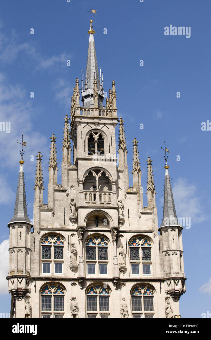 Stadhuis Gouda, Gouda City Hall Holland Stock Photo - Alamy