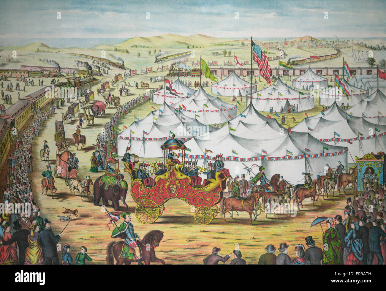 Circus layout hi-res stock photography and images - Alamy
