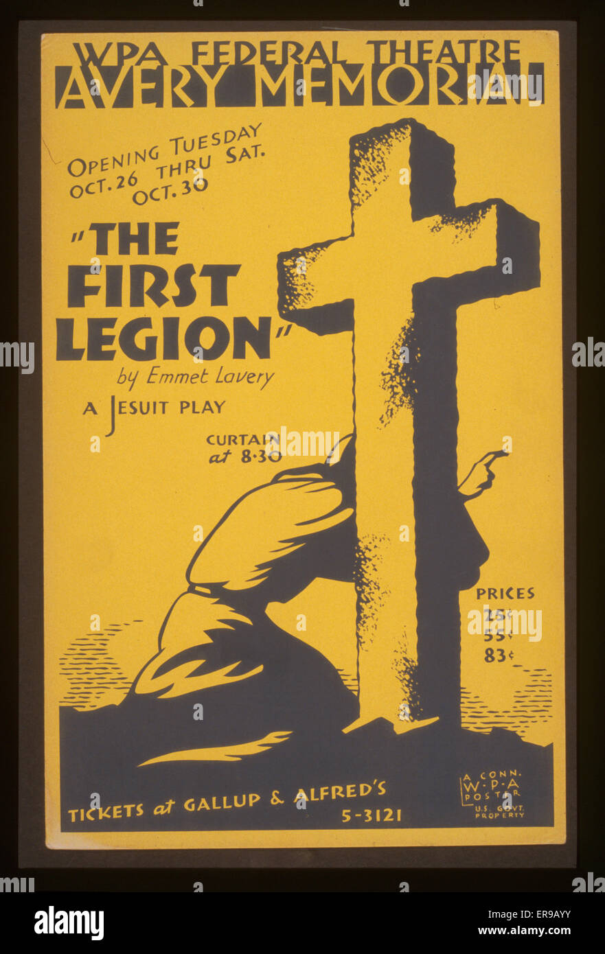 The first legion by Emmet Lavery a Jesuit play The first leg Stock ...